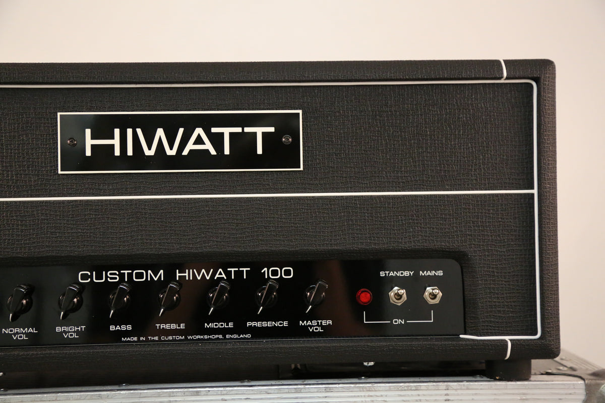 Hiwatt DR103 : Hiwatt's Famous Custom 100W Head – MelodyAndVerb